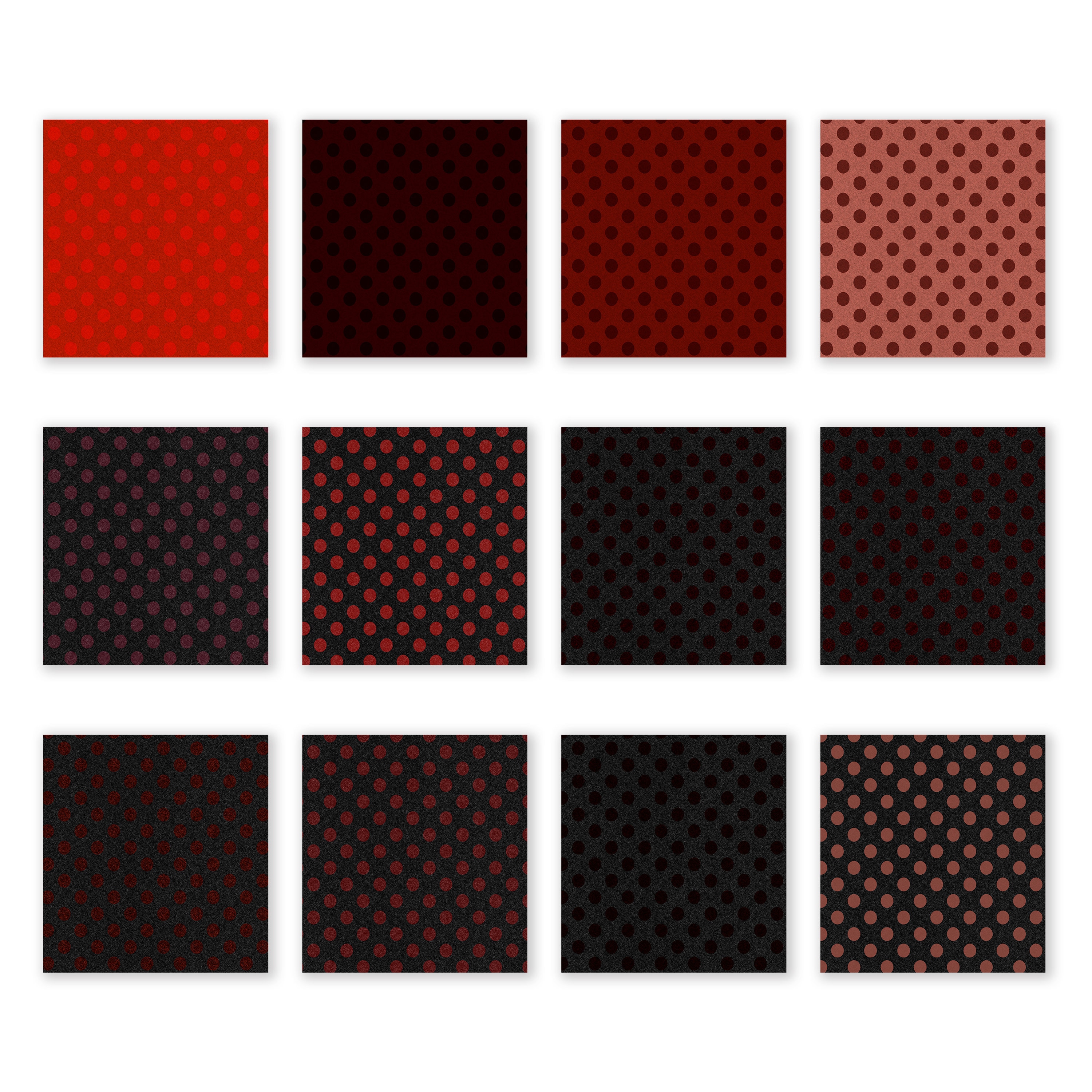 Seamless Red Polka Dot Craft Paper Digital Paper - Etsy