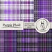 Seamless Purple Plaid With Texture Digital Paper (with Bonus Files) - Etsy