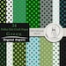 Seamless Green Polka Dot Craft Paper Digital Paper - Etsy
