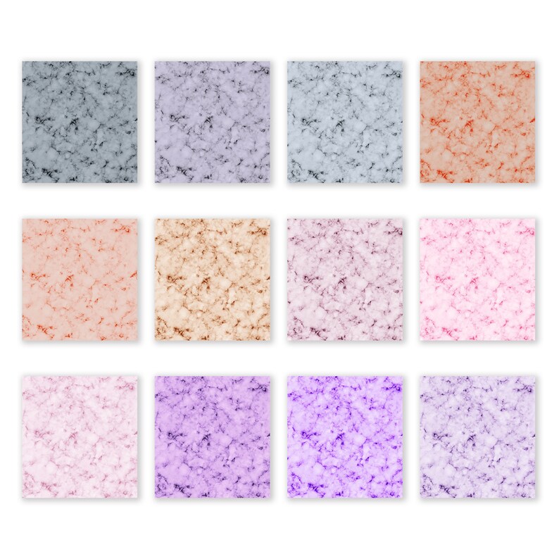 Seamless Multicolour, Light Marble Digital Paper - Etsy