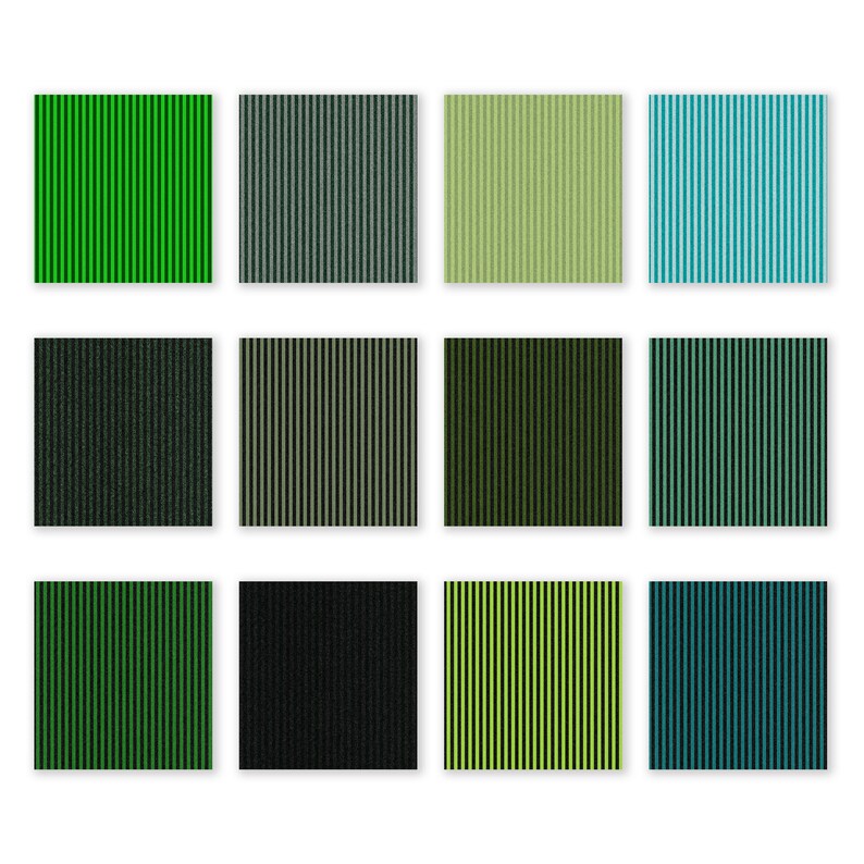 Seamless Green Striped Craft Paper Digital Paper - Etsy