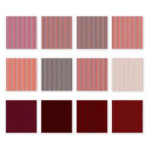 Seamless Red Striped Craft Paper Digital Paper - Etsy