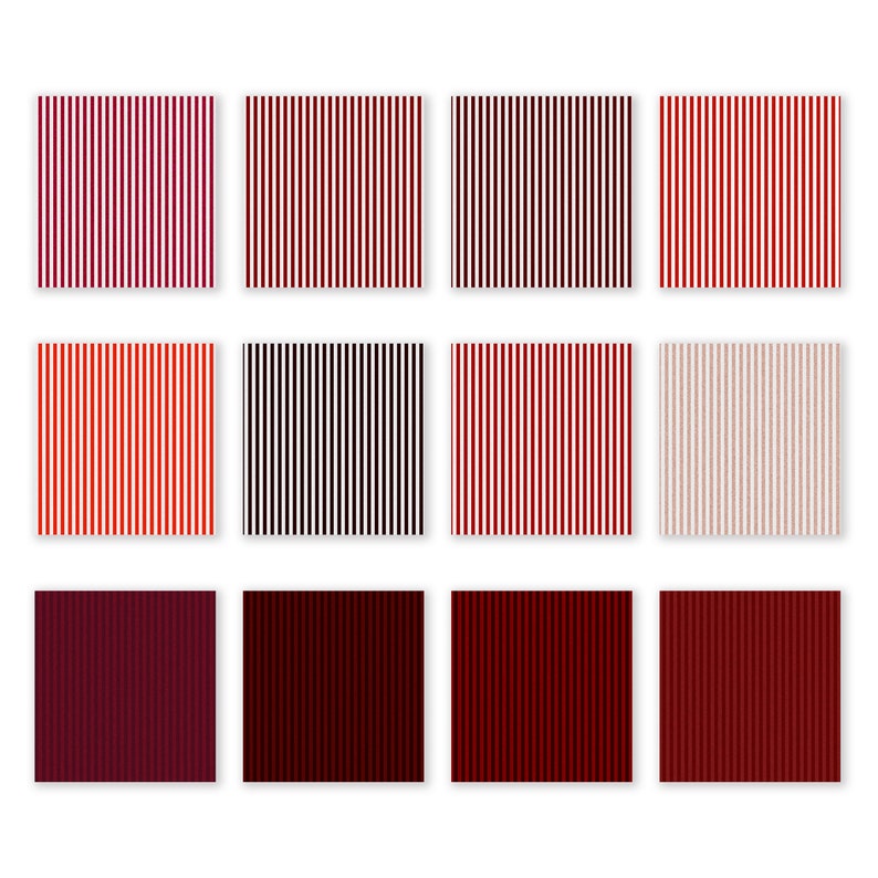 Seamless Red Striped Craft Paper Digital Paper - Etsy