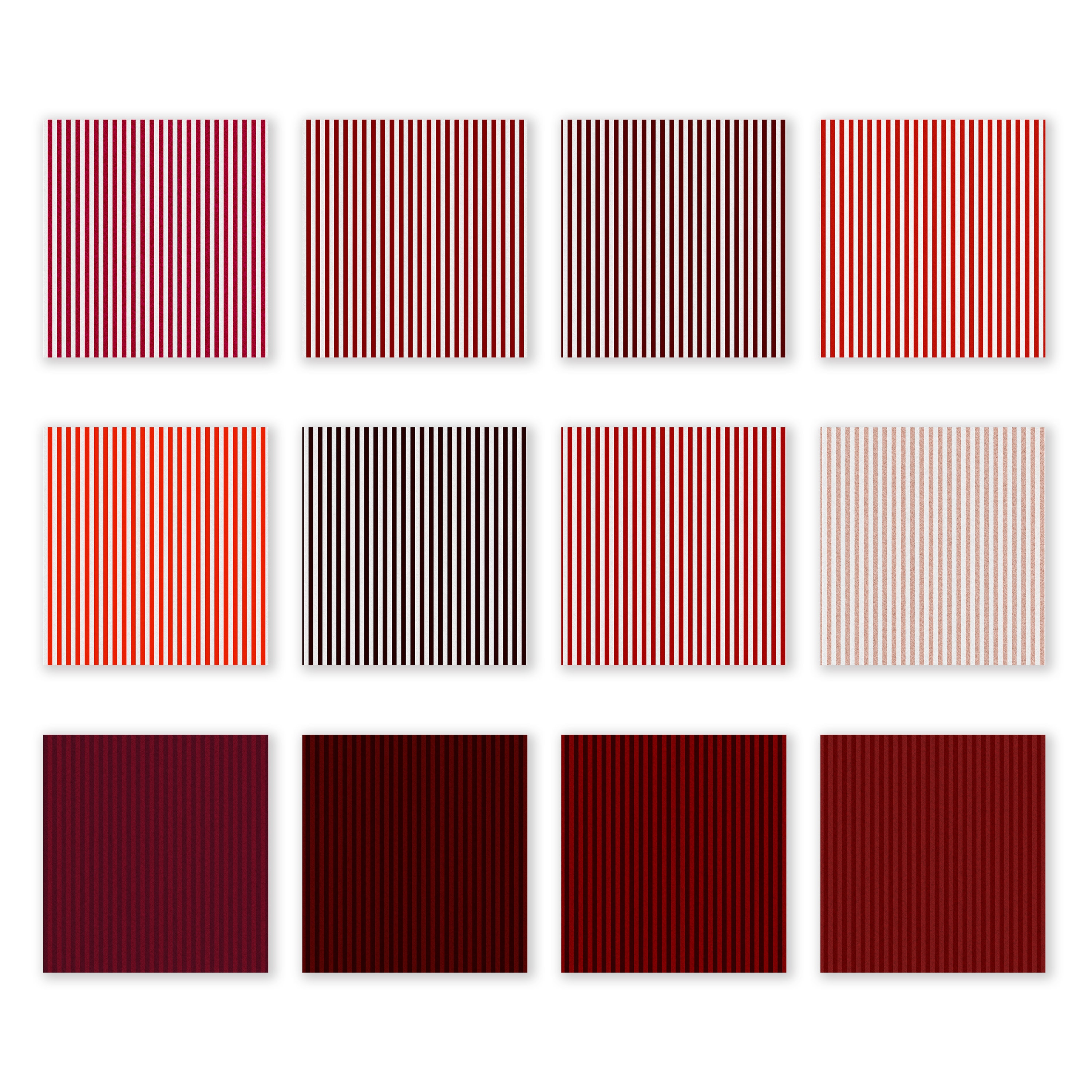Seamless Red Striped Craft Paper Digital Paper - Etsy