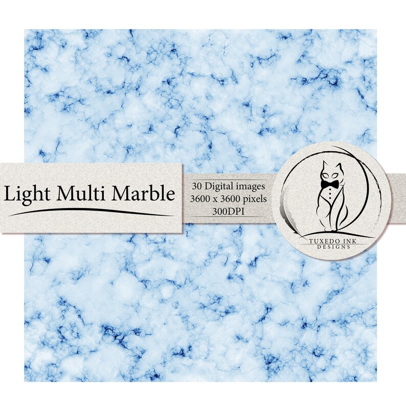 Seamless Multicolour, Light Marble Digital Paper - Etsy