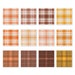 Seamless Orange Plaid With Texture Digital Paper (with Bonus Files) - Etsy