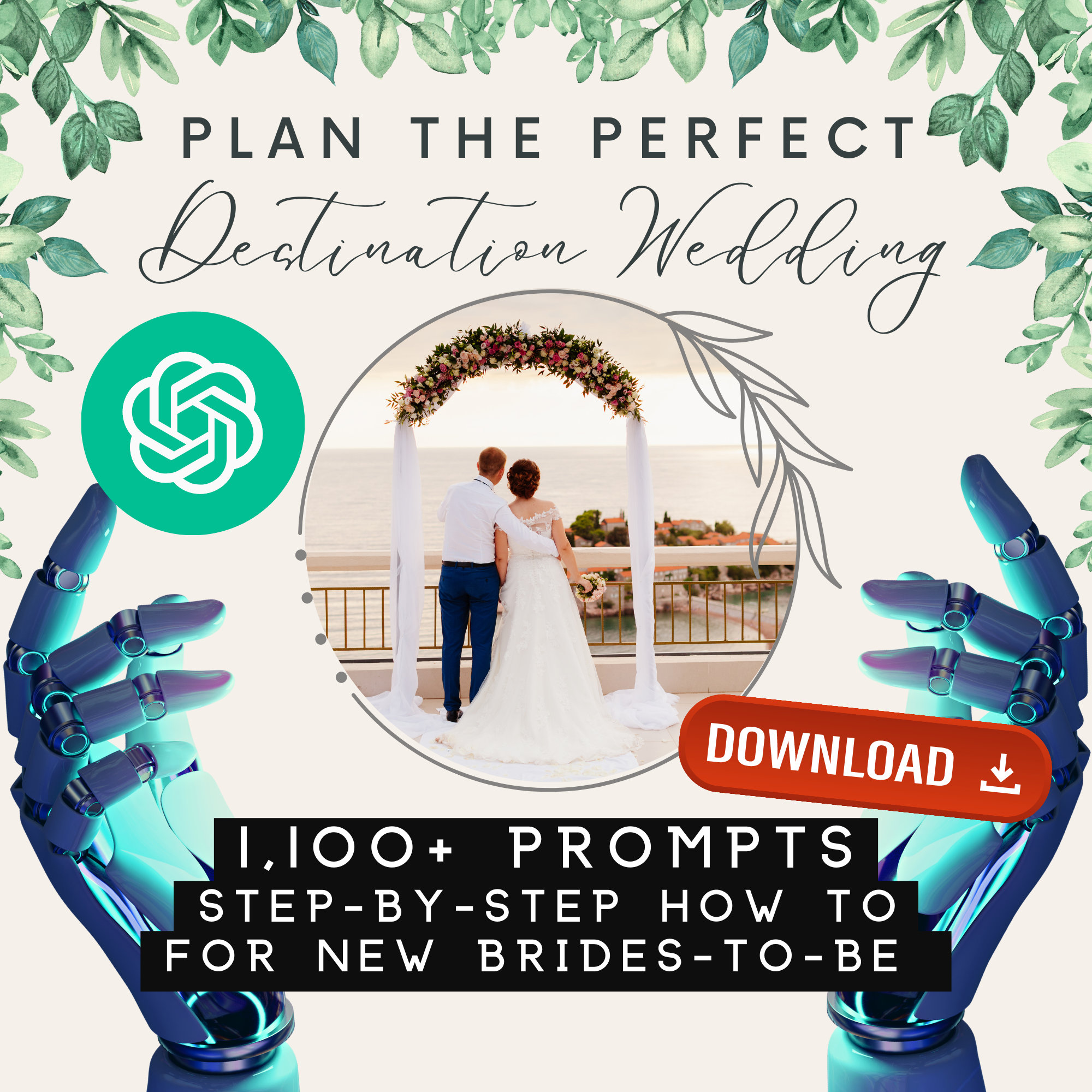 1100+ AI Prompts to Plan the Perfect Destination Wedding | Step-by-step ...