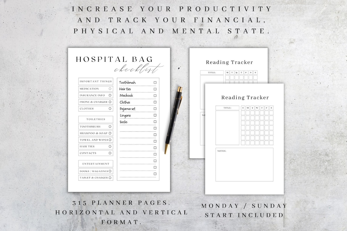 Digital ADHD Planner Printable - Etsy