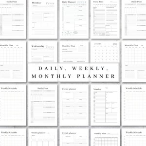 Digital ADHD Planner Printable - Etsy