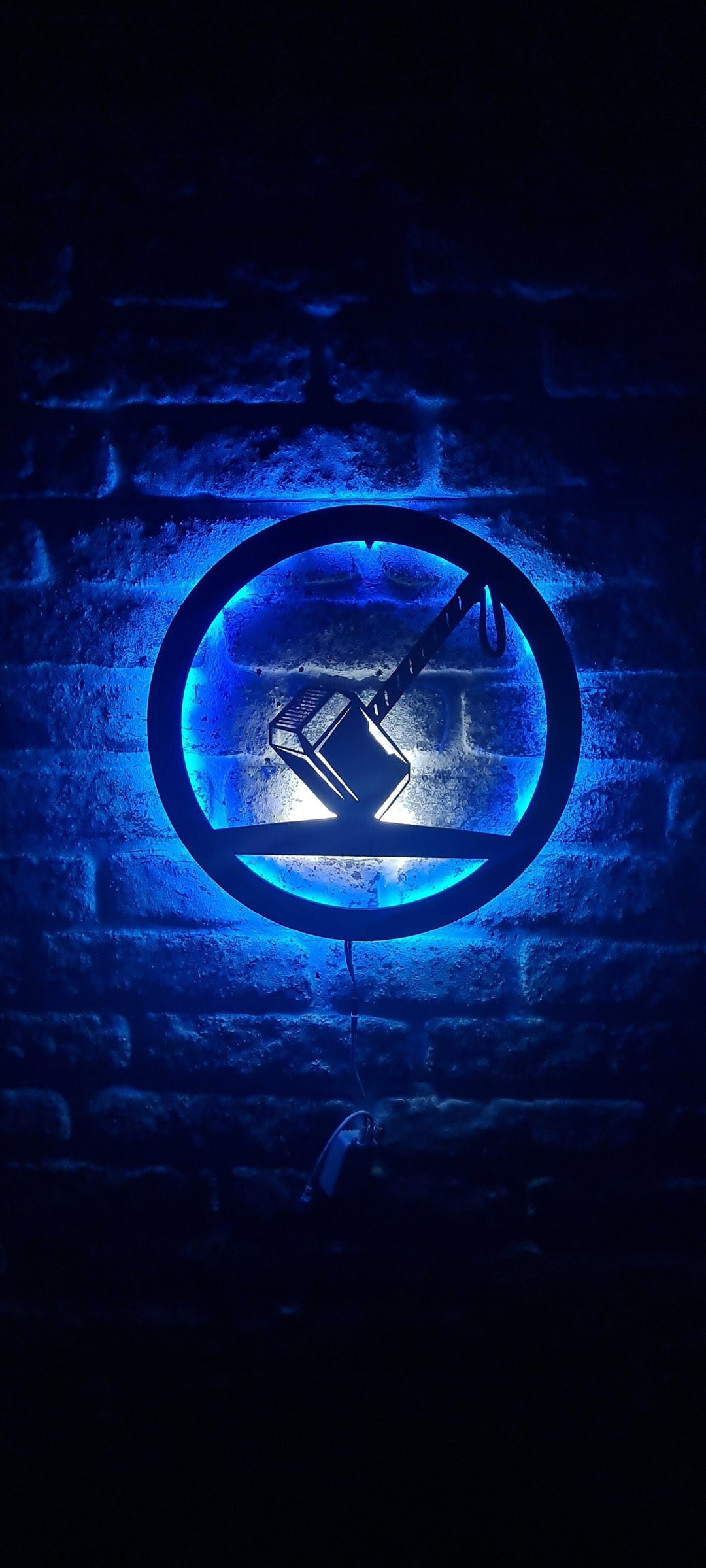 Thor's Hammer Led Sign Avengers Hero Marvel Superhero Led - Etsy