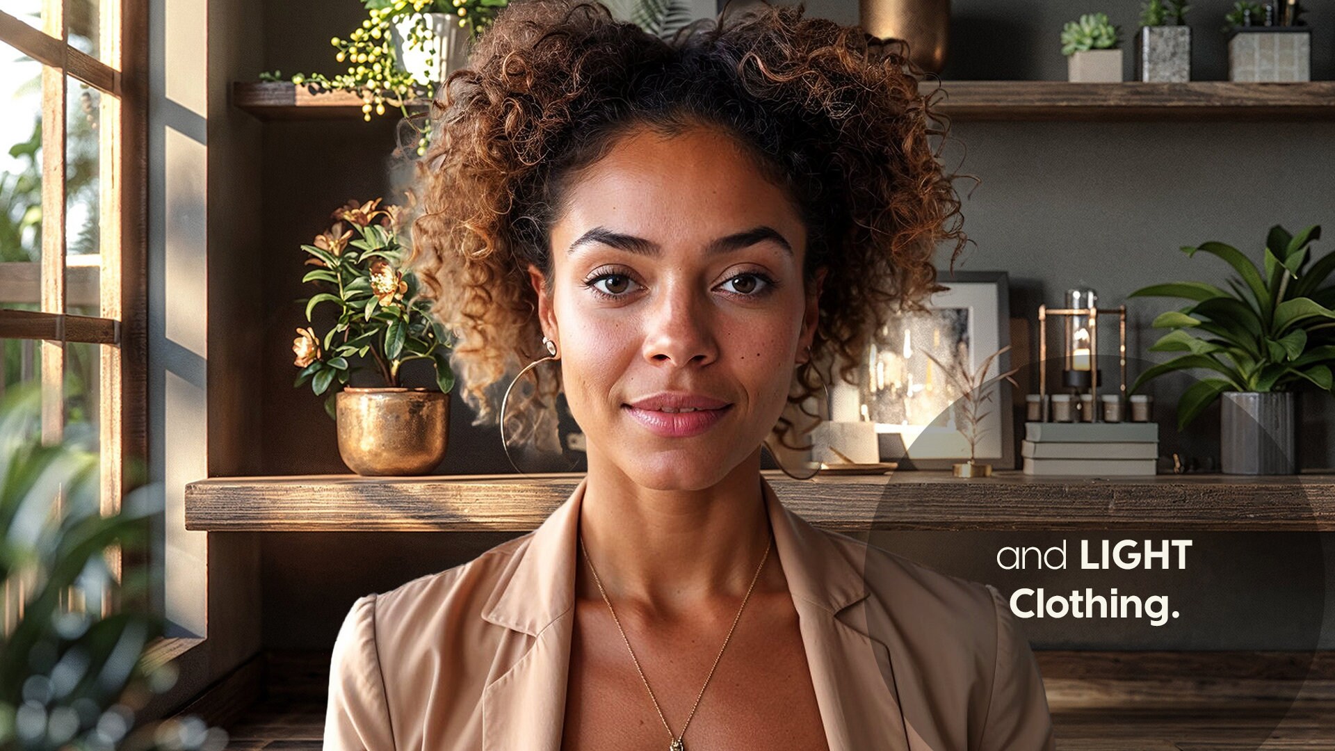 Natural Light Office Zoom Background | Virtual Background for Zoom ...