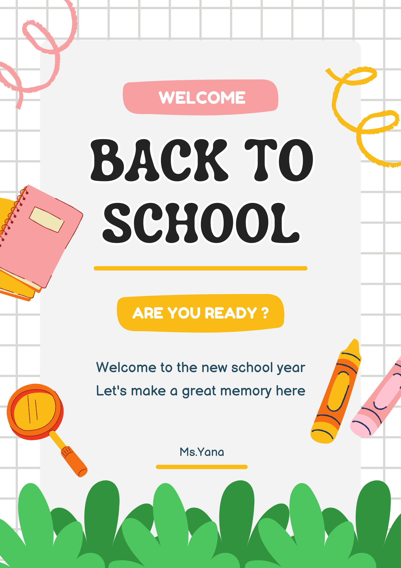 Editable in Canva BACK TO SCHOOL Poster - Etsy
