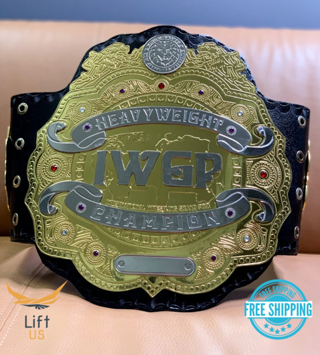 IWGP World Heavyweight Wrestling Championship V4 Replica Title - Etsy