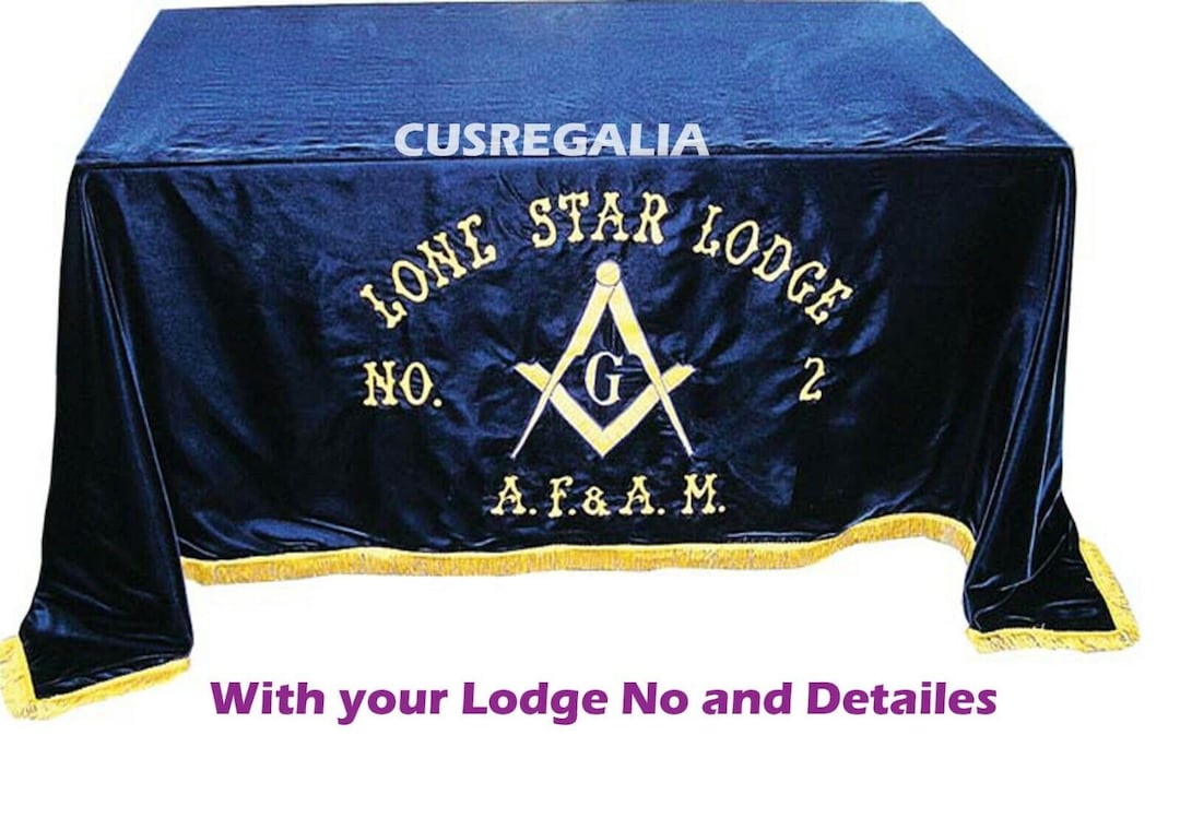 MASONIC ALTAR and Pedestal Cloths custom Made - Etsy