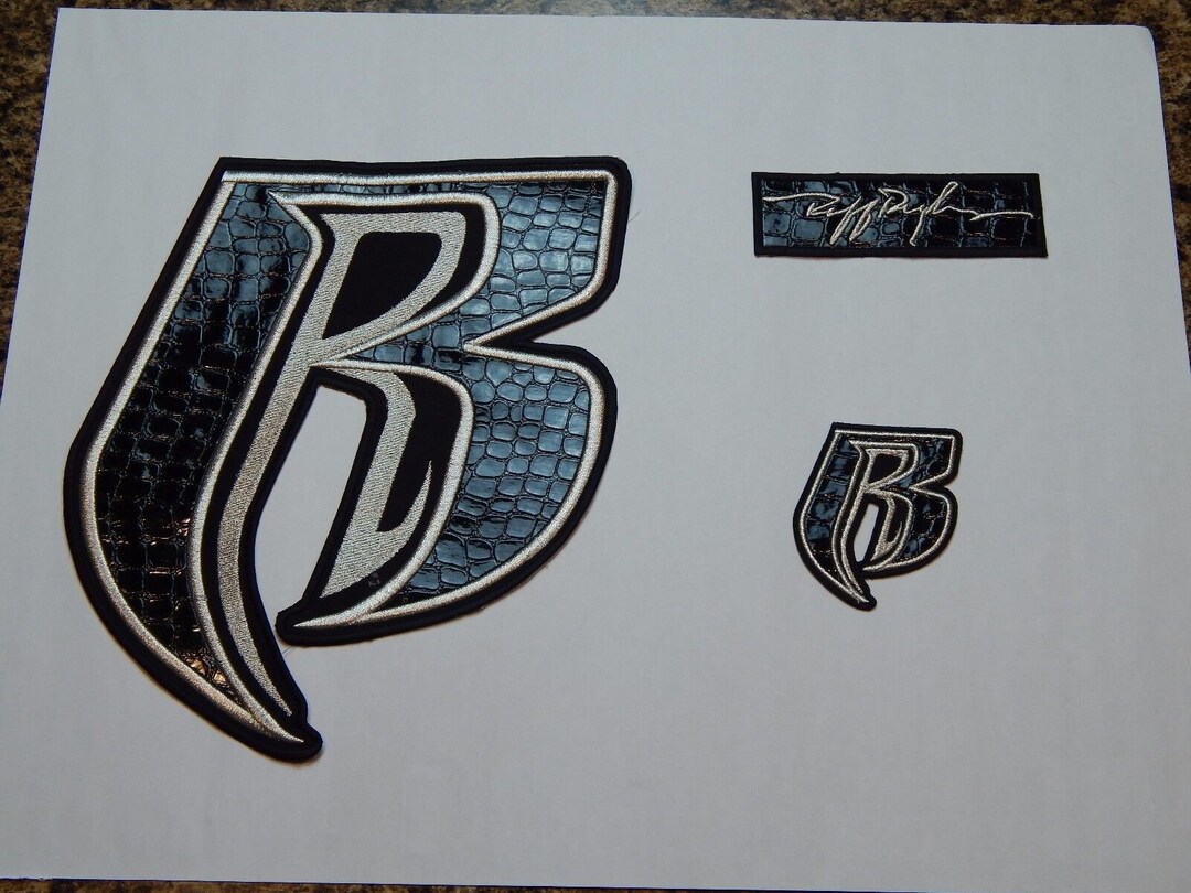 Ruff Ryder 100% LEATHER Applique/patch Set of 3 - Etsy