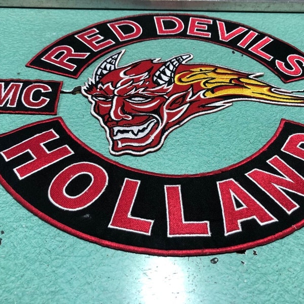 Red Devil Patch - Etsy