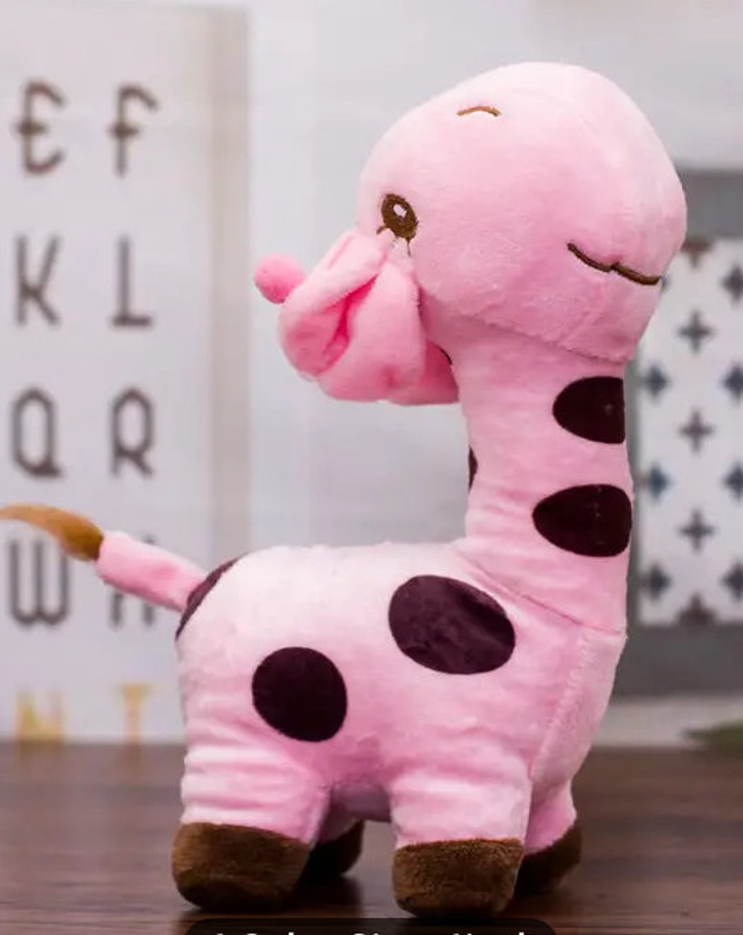 Little Pink Giraffe Plush Toy for Small or Medium Size Dogs - Etsy