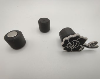 Magnetic Pin Back Convert Enamel Lapel Pins to Fridge Magnets Magnet ...