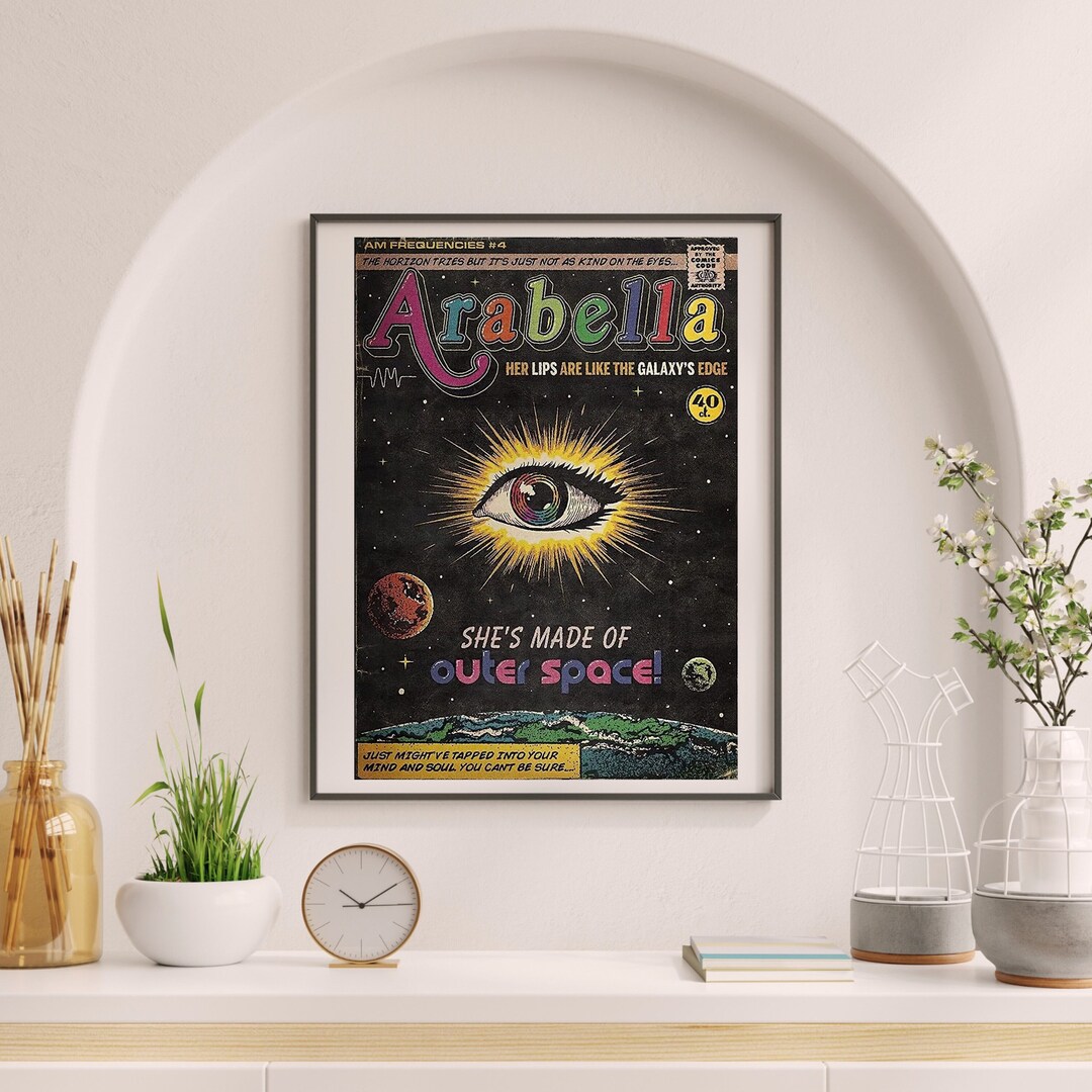 Arabella Arctic Monkeys Poster / A3 HD / DIGITAL DOWNLOAD / Classic ...