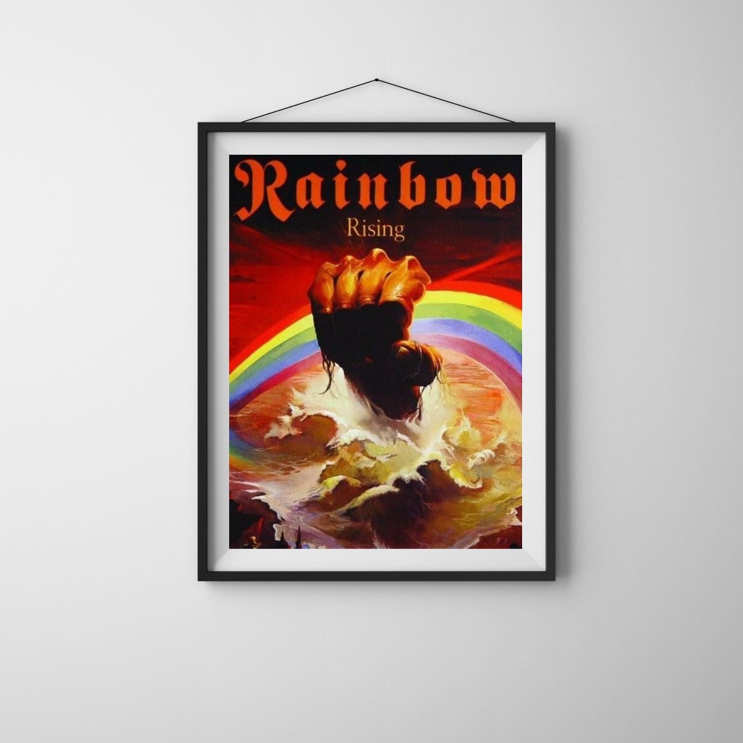 Poster Rainbow Rising Álbum 1976 / Vintage Wall Art / Music - Etsy