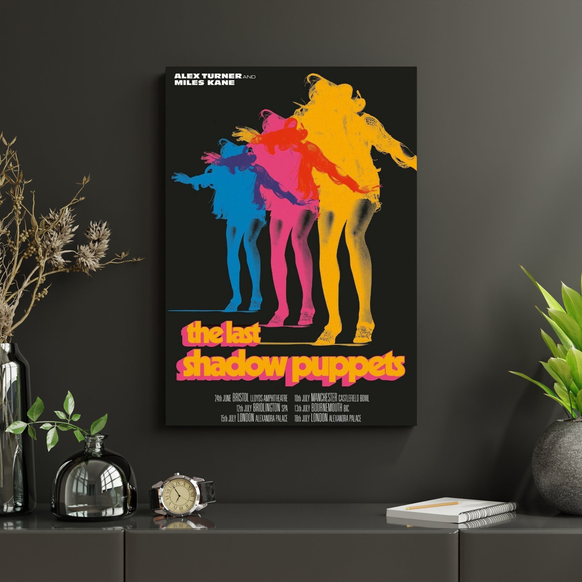 Póster the Last Shadow Puppets / A2 HD / DESCARGA DIGITAL / - Etsy