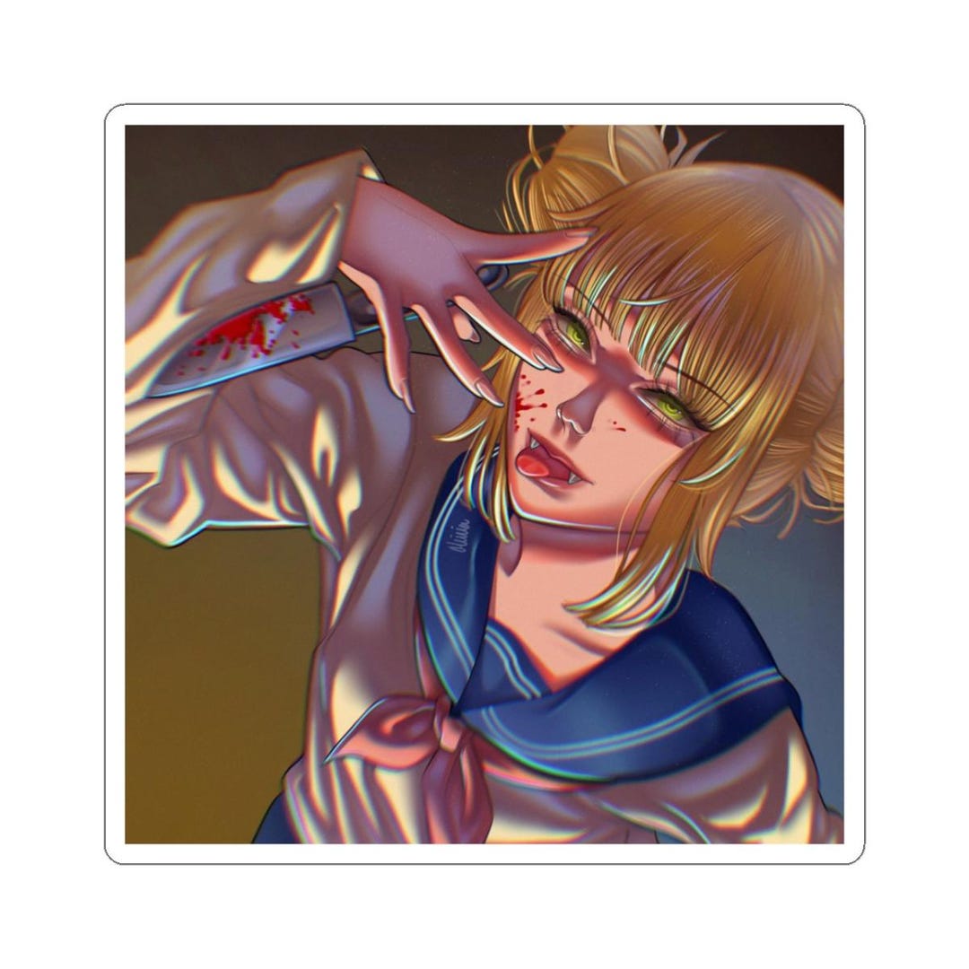 Himiko Toga From My Hero Academia Anime Kiss-cut Stickers, Laptop ...