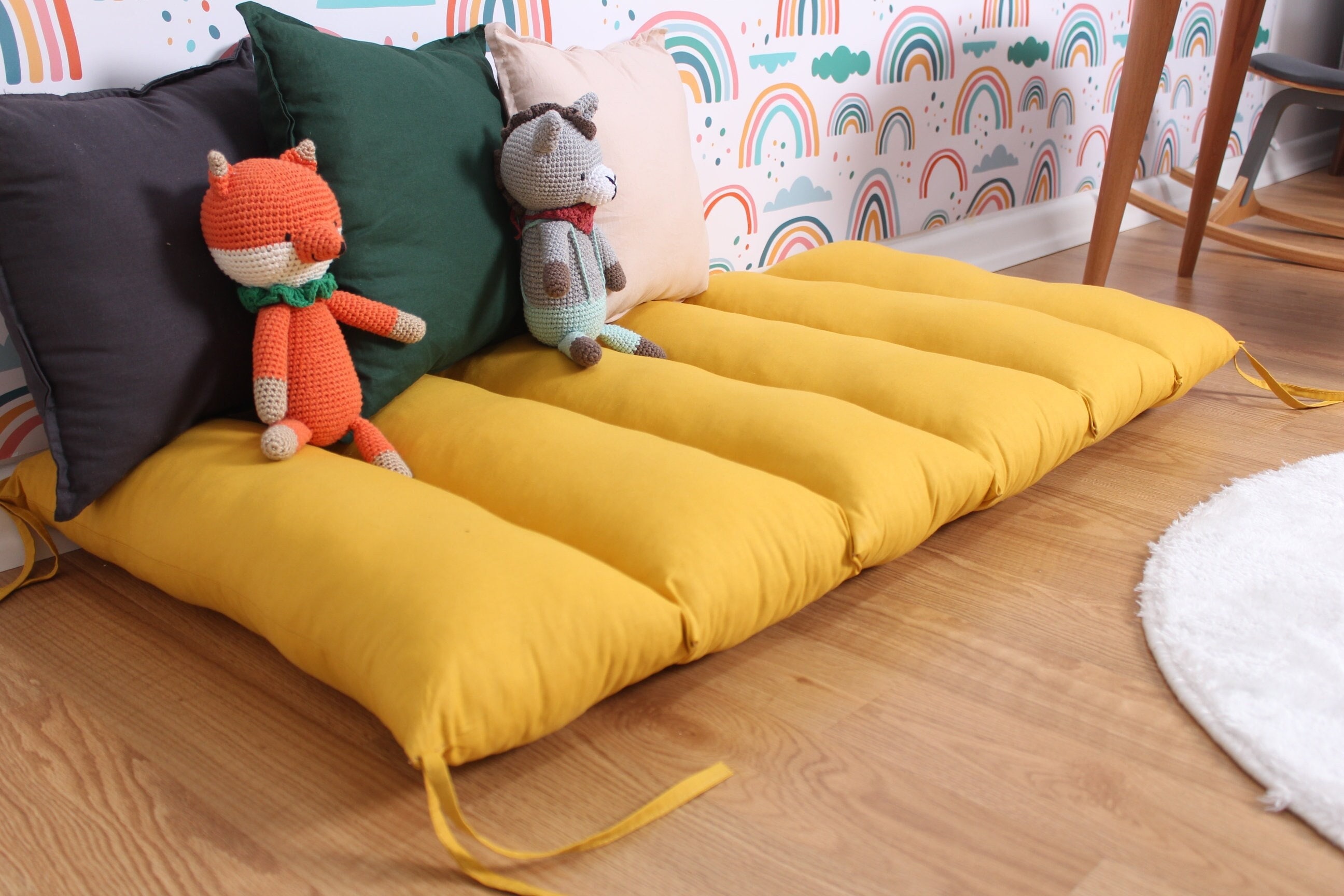 Arch Rocker Cushion-climbing Toddler Pillow-montessori Climbing Arch ...