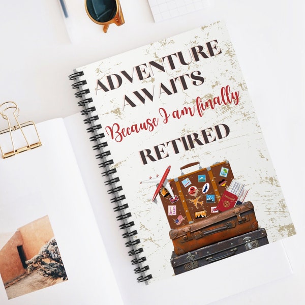 Retirement Journal - Etsy