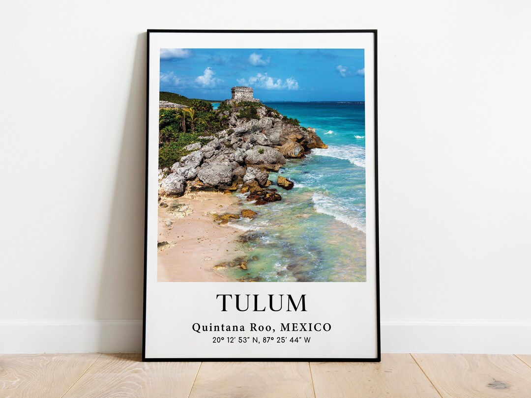 Tulum Poster, Tulum Picture, Mexico Photo, United States Photo, Usa ...