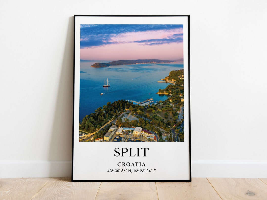 Split Poster Split Croatia Croatia Photo Europe Picture - Etsy