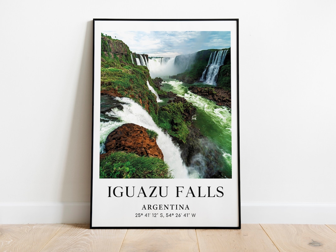 Iguazu Falls Poster, Iguazu Falls Photo, Argentina Picture, South ...