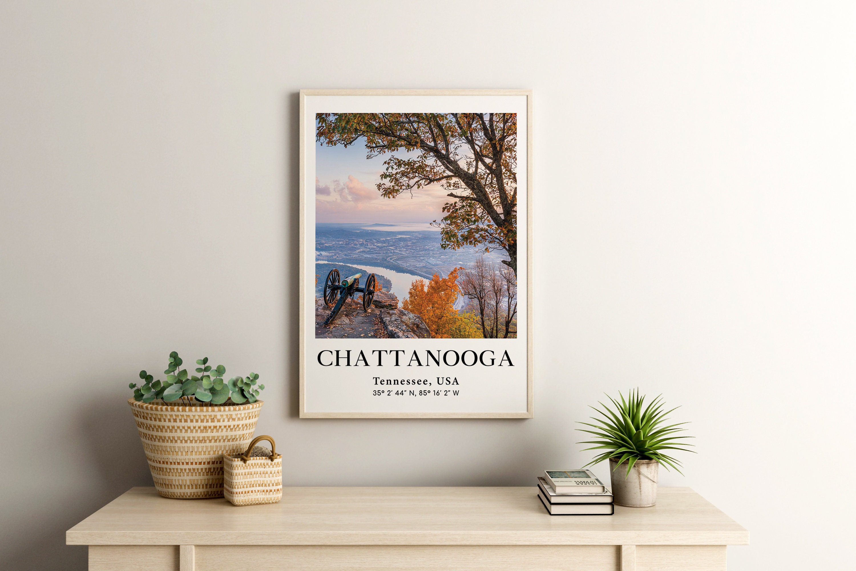 Chattanooga Poster, Chattanooga Picture, Tennessee Photo, United States ...