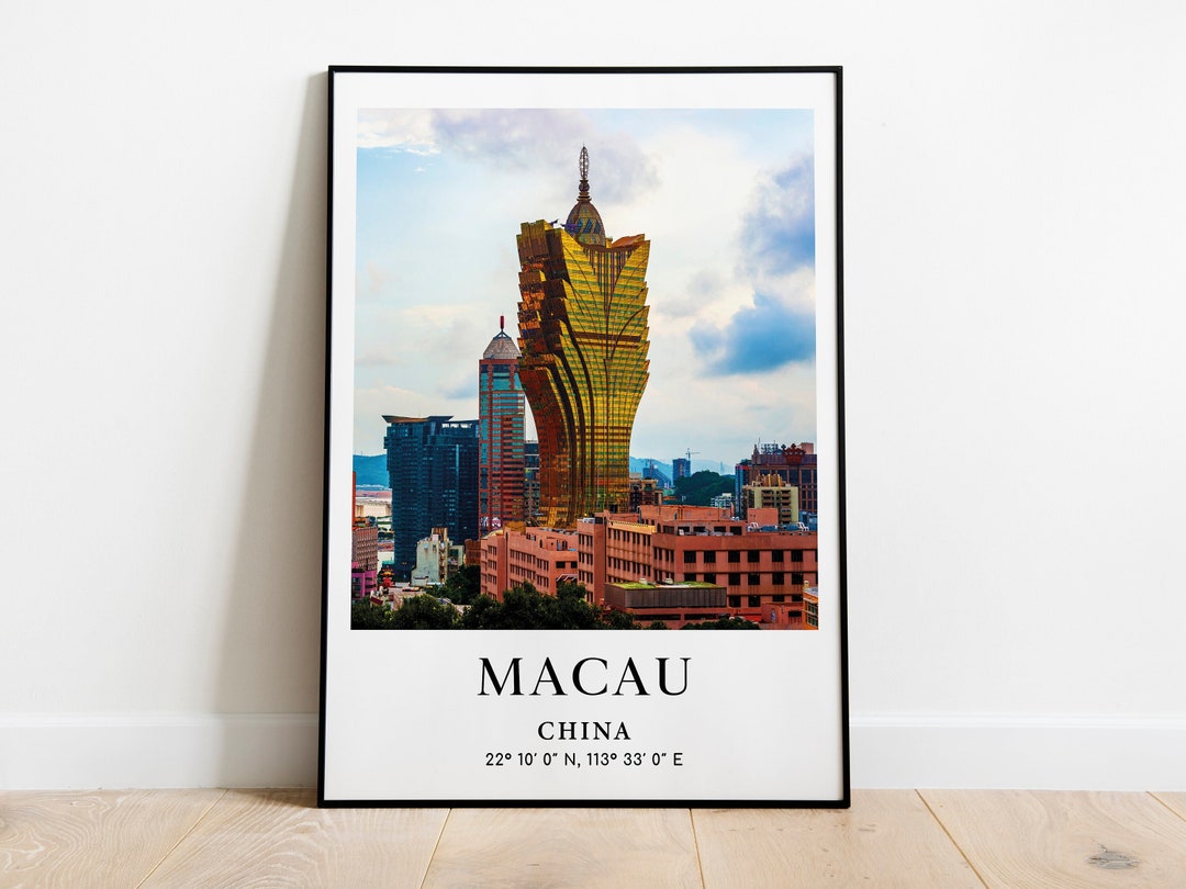 Macau Poster, Macau Picture, China Print, China Poster, Asian Cities ...
