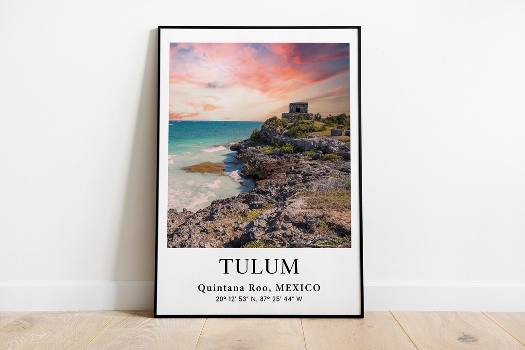 Tulum Poster, Tulum Picture, Mexico Photo, United States Photo, Usa ...