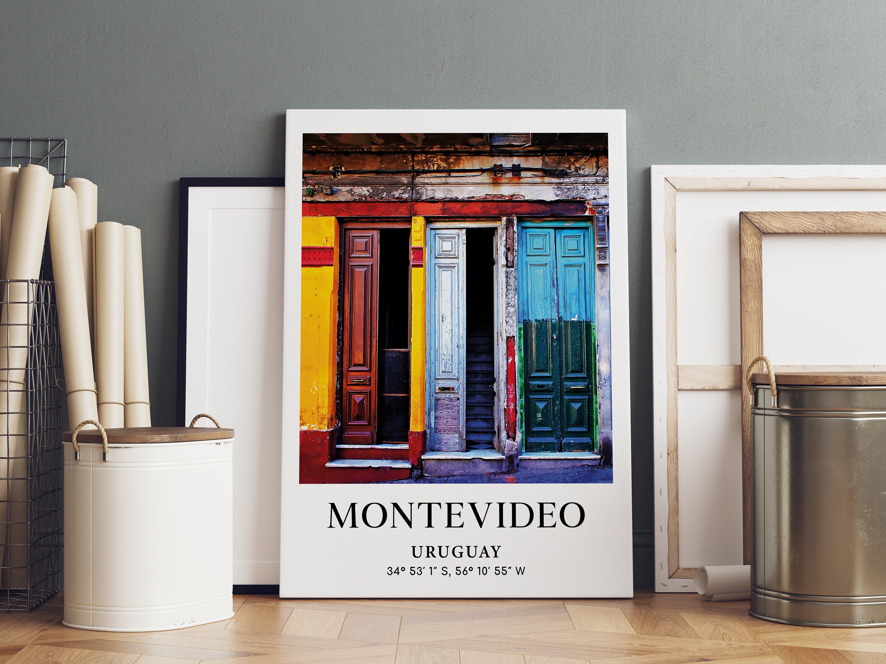 Montevideo Poster, Montevideo Picture, Uruguay Print, South America ...