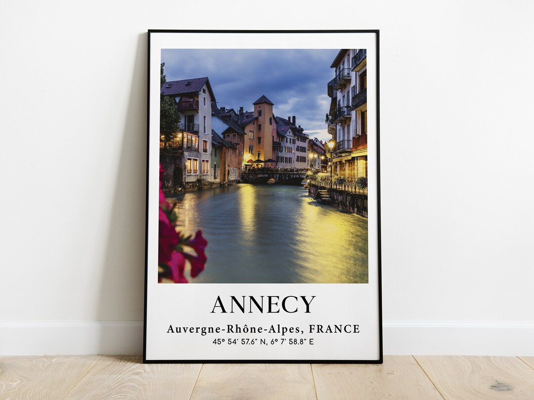 Annecy Poster, Annecy Photo, France Picture, European Picture, European ...