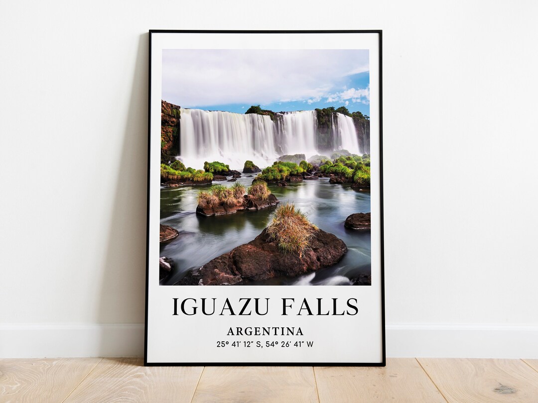 Iguazu Falls Poster, Iguazu Falls Photo, Argentina Picture, South ...
