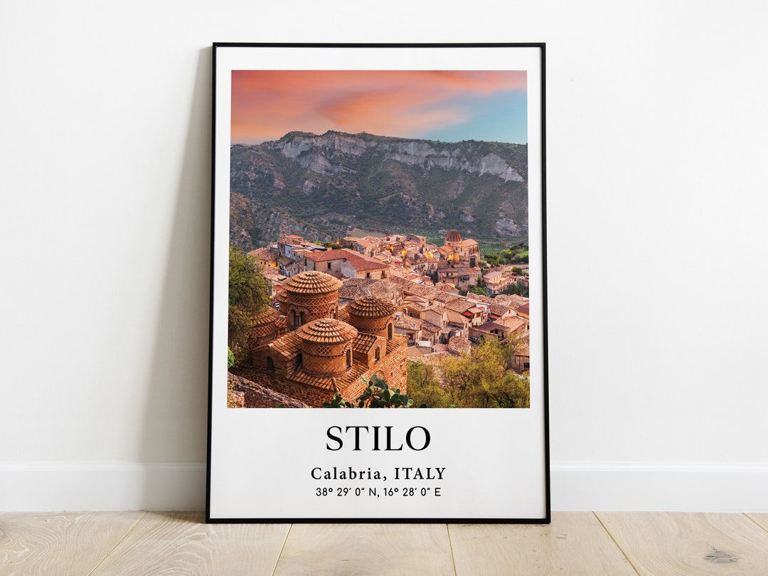Stilo Poster Stilo Italy Italy Picture Calabria Picture - Etsy