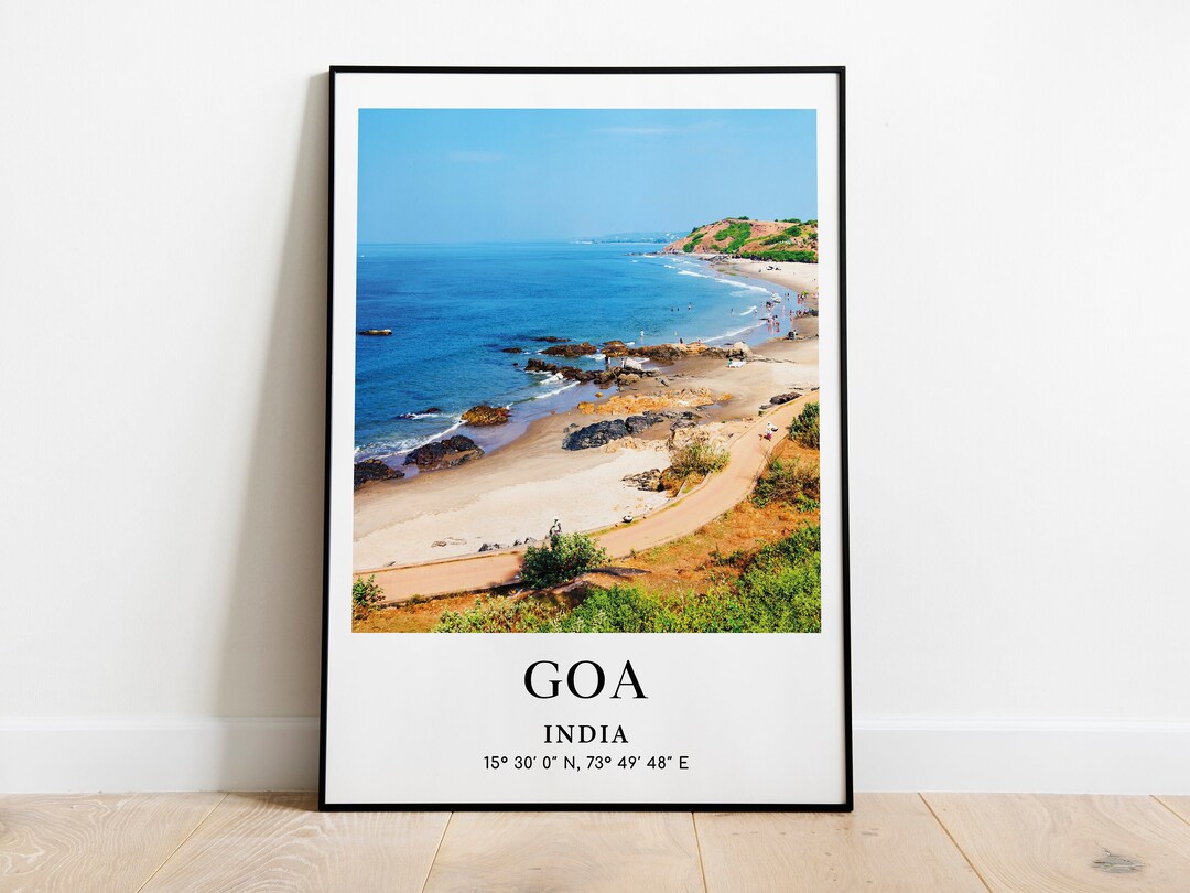 Goa Poster Goa Picture Indian Cities Print India Poster - Etsy