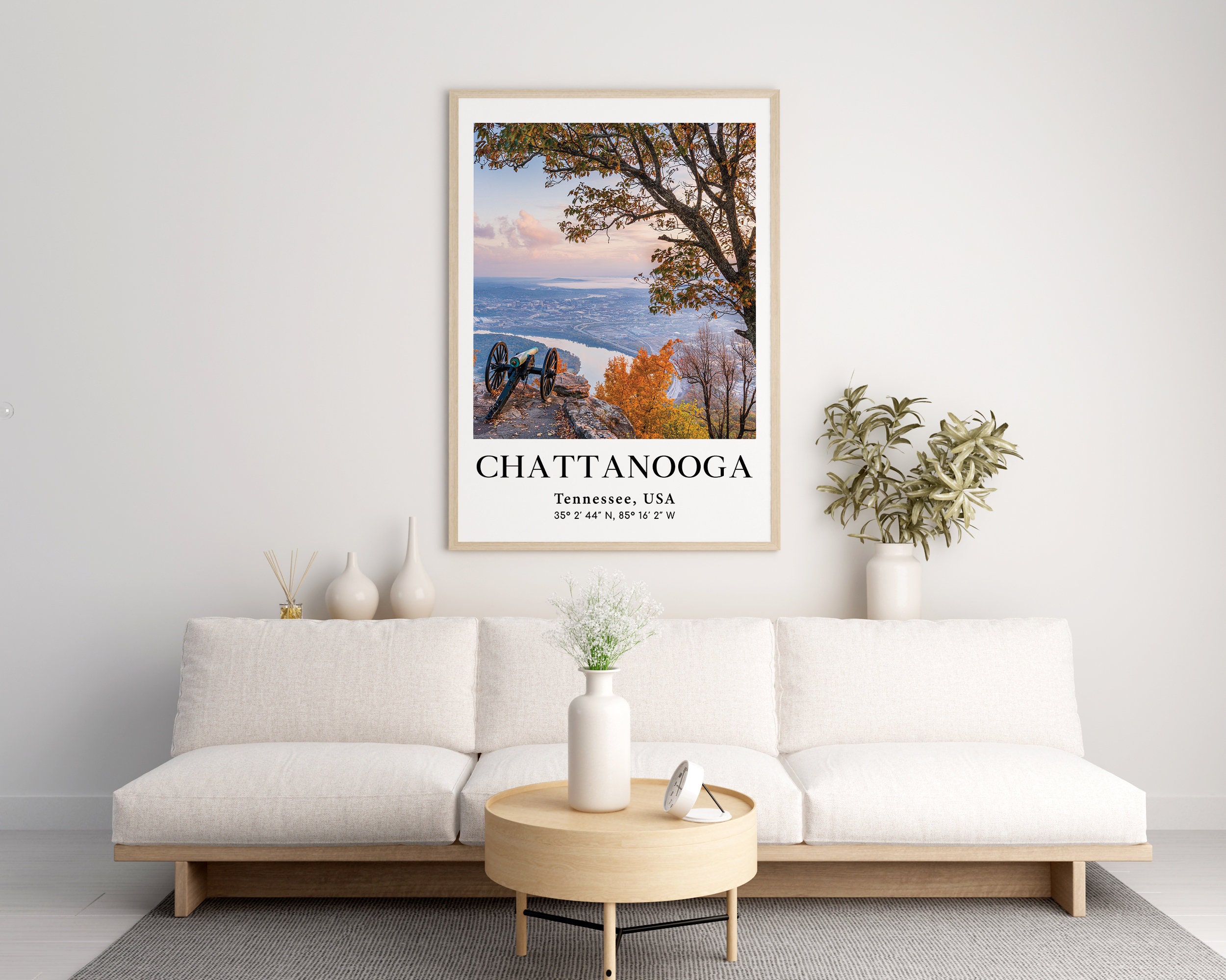 Chattanooga Poster, Chattanooga Picture, Tennessee Photo, United States ...