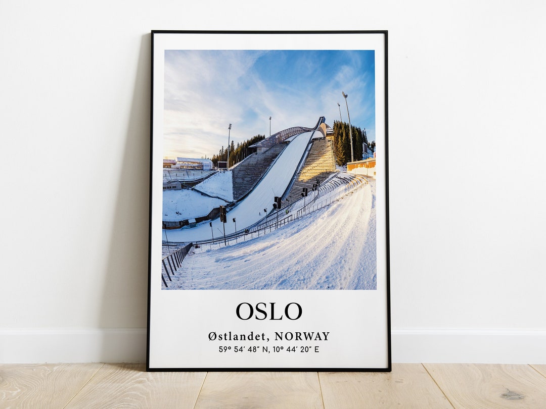 Oslo Poster, Oslo Norway, Norway Picture, European Picture, European ...