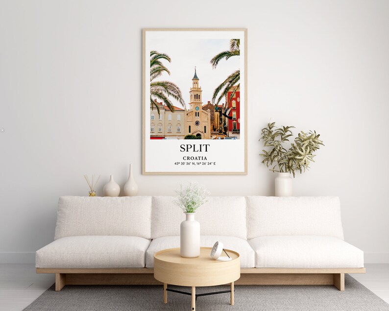 Split Poster Split Croatia Croatia Photo Europe Picture - Etsy