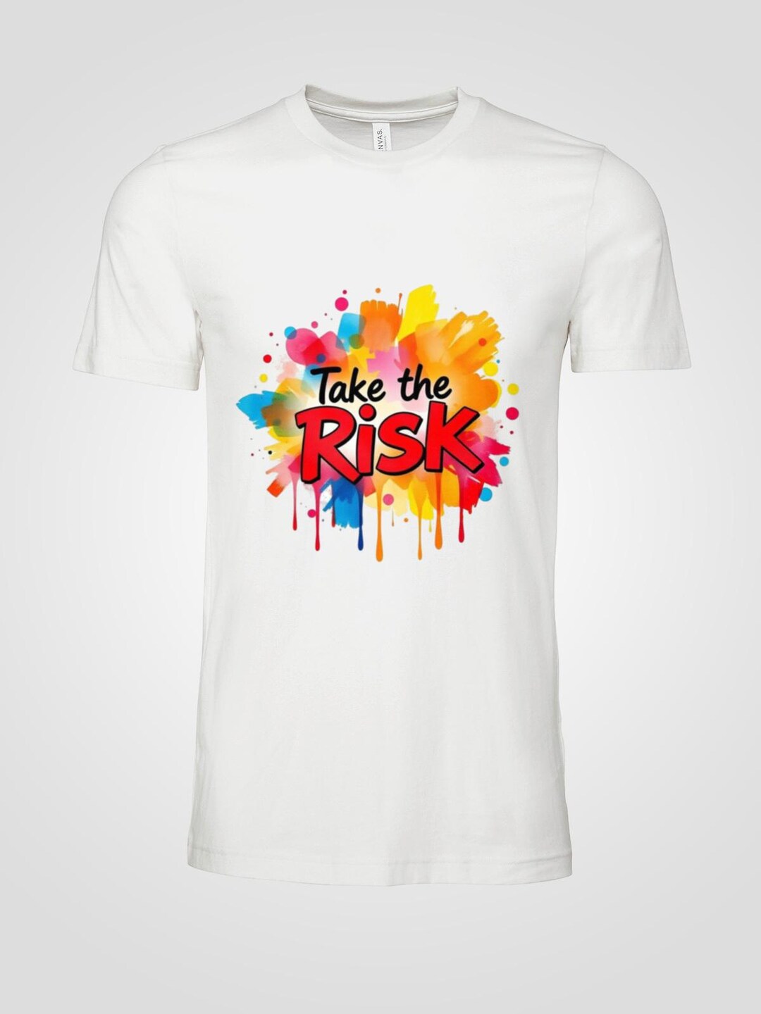 Take the Risk T-shirt Design, Inspirational Sublimation Design, T-shirt ...