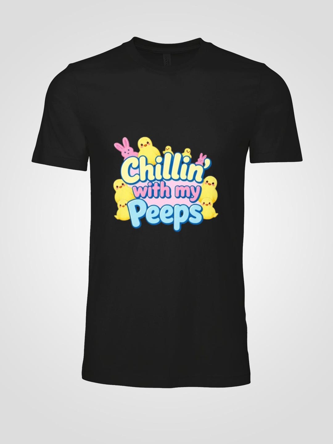 Chillin’ With My Peeps Cute Easter PNG Download for DIY Crafts Spring ...