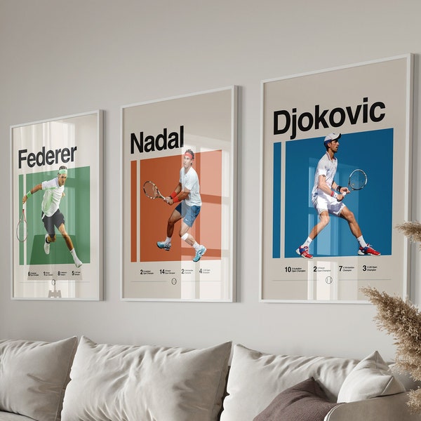 Tennis Poster - Etsy