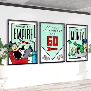 Monopoly Art - Etsy