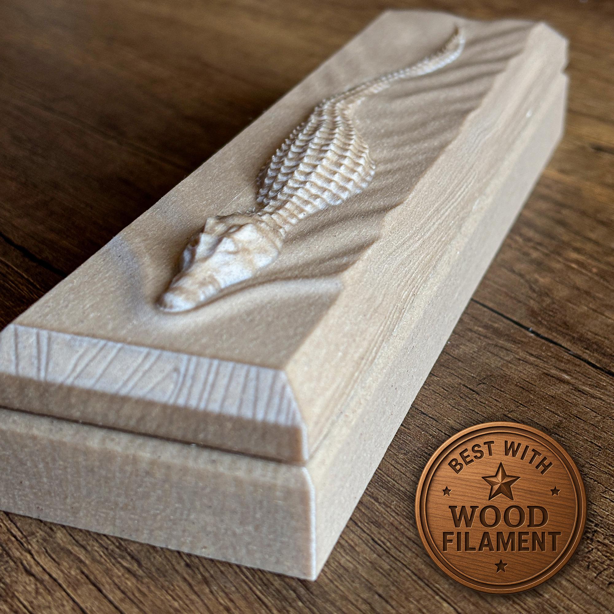 Crocodile Texture Wooden Box STL | Hinged 3D Printed Box With Concealed ...
