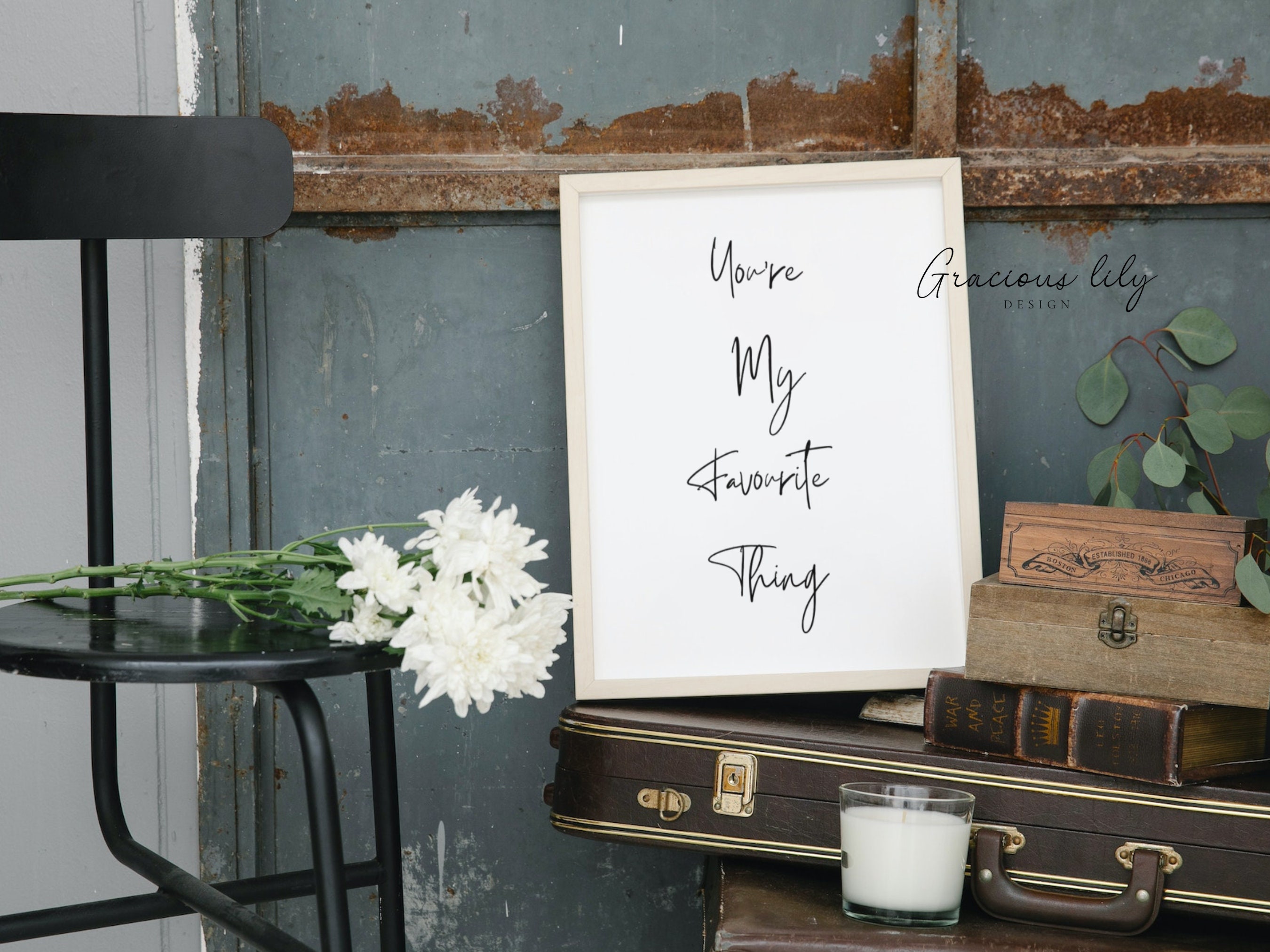 You’re My Favourite Thing, Wall Art - Etsy