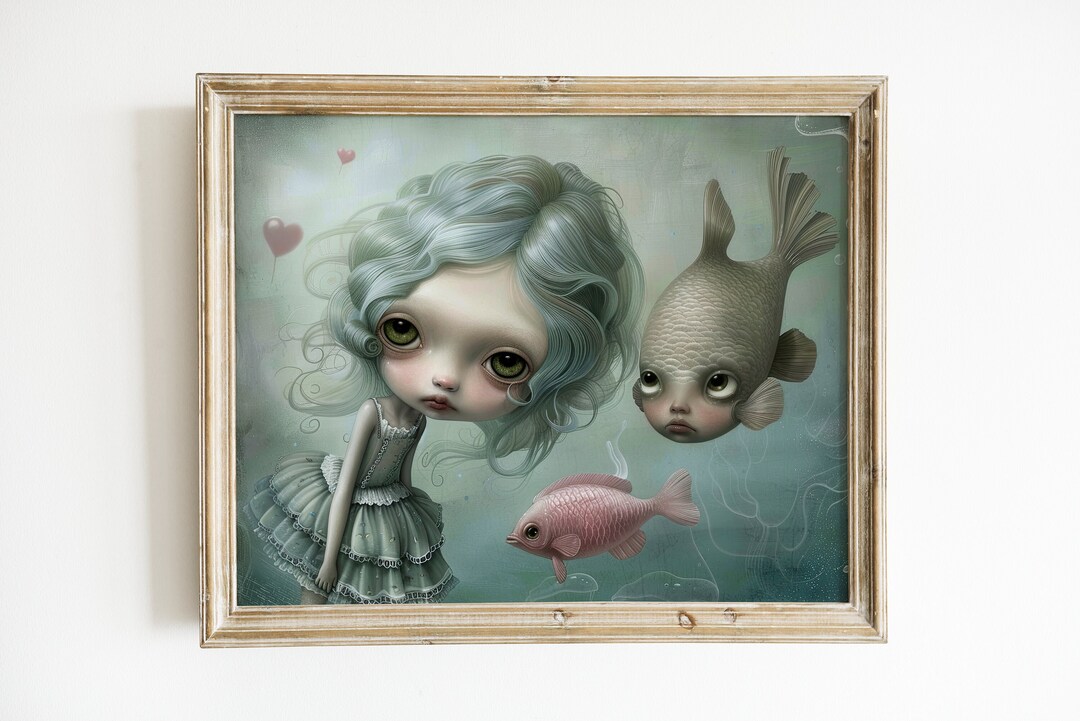 Whimsical Waters: A Captivating Fusion of Pop Surrealism and Lowbro Art ...