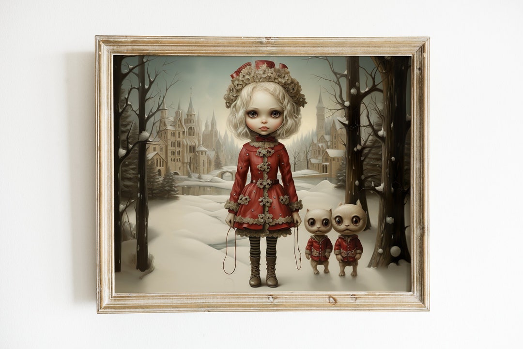 Holiday Harmony: Mark Ryden-inspired Art. Digital Download. Printable ...